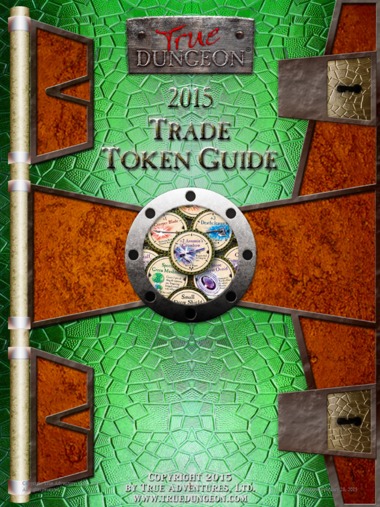 2015 True Dungeon Token Guide | PDF | Gemstone | United States Postal ...