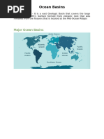 Stages of Ocean Basin Evolution | PDF | Sedimentary Basin | Seabed