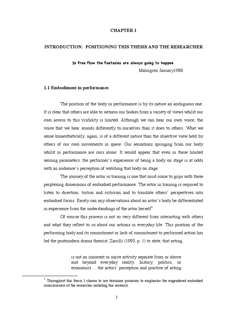 The Knowing Body - On Laban Yat Acting Technique | PDF | Acting | Theatre