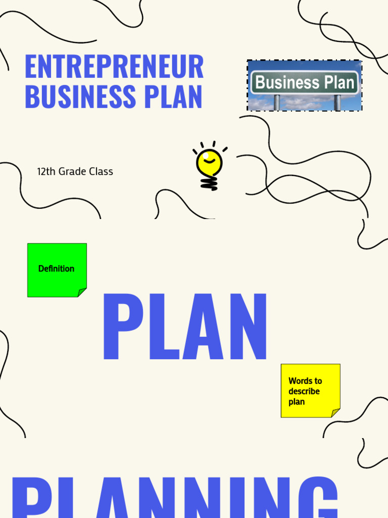 Entrepreneur Business Plan XL by Slidesgo | PDF | Entrepreneurship ...