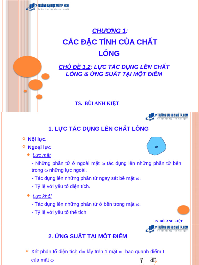 3.CoChatLong-C1-CD1.2-Luc tac DungLenChatLong-UngSuatTaiMotDiem | PDF