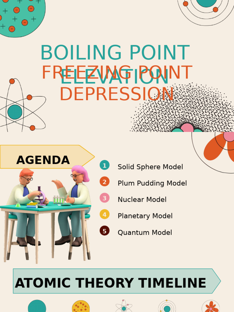 Freezing Point Depression-Boiling Point Elevation | PDF | Atoms ...