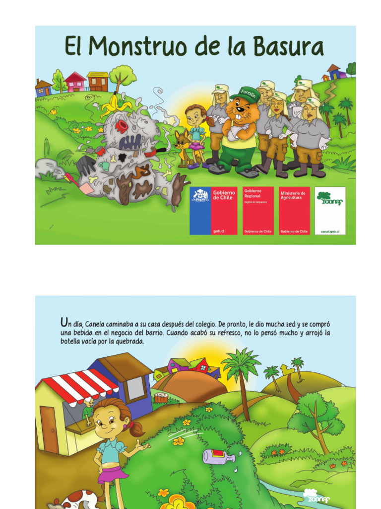 El Monstruo de La Basura PDF | PDF