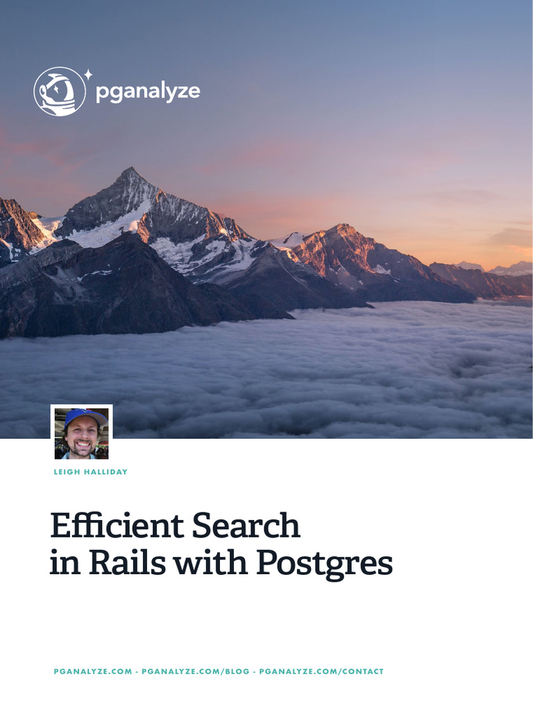 Efficient Rails Search with Postgres | PDF | Postgre Sql | Apple Inc.