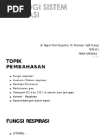 Ventilasi dan Perfusi Paru: Proses Gas | PDF | Pernapasan | Pembuluh Darah