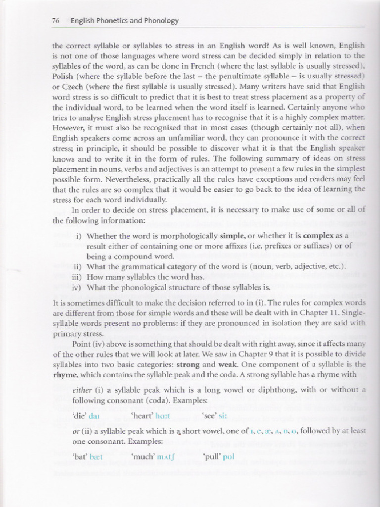 English Phonetics and Phonology 4th Ed | PDF