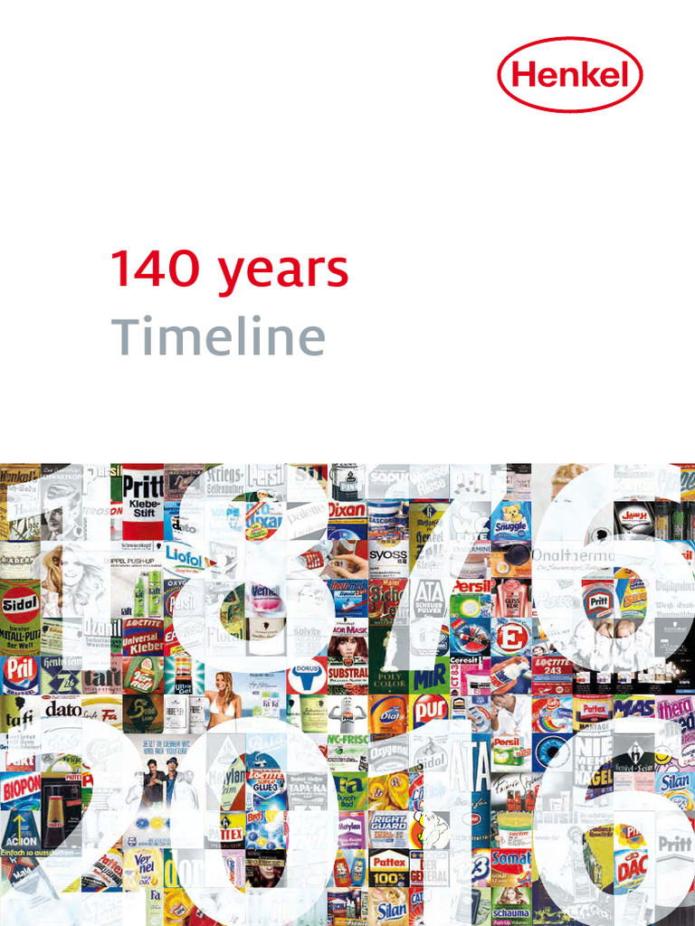 Henkel Company Timeline: 1876-2016 | PDF