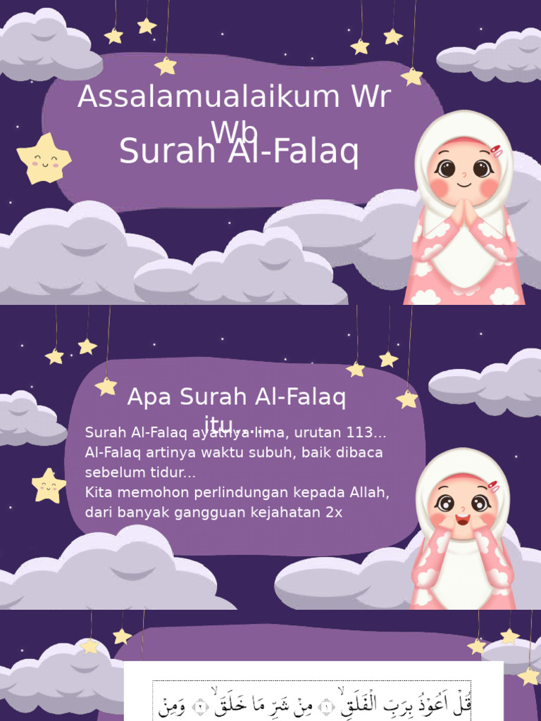 Panduan Surah Al-Falaq dan Tajwid | PDF