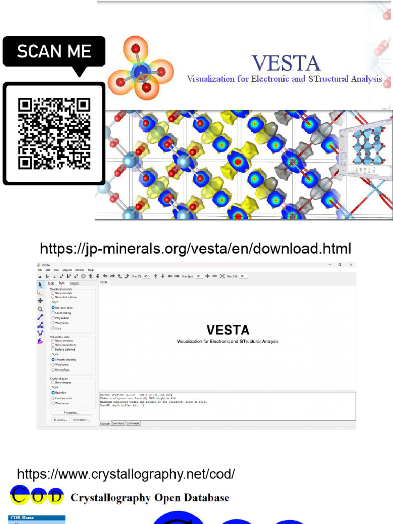 Introduction To VESTA | PDF