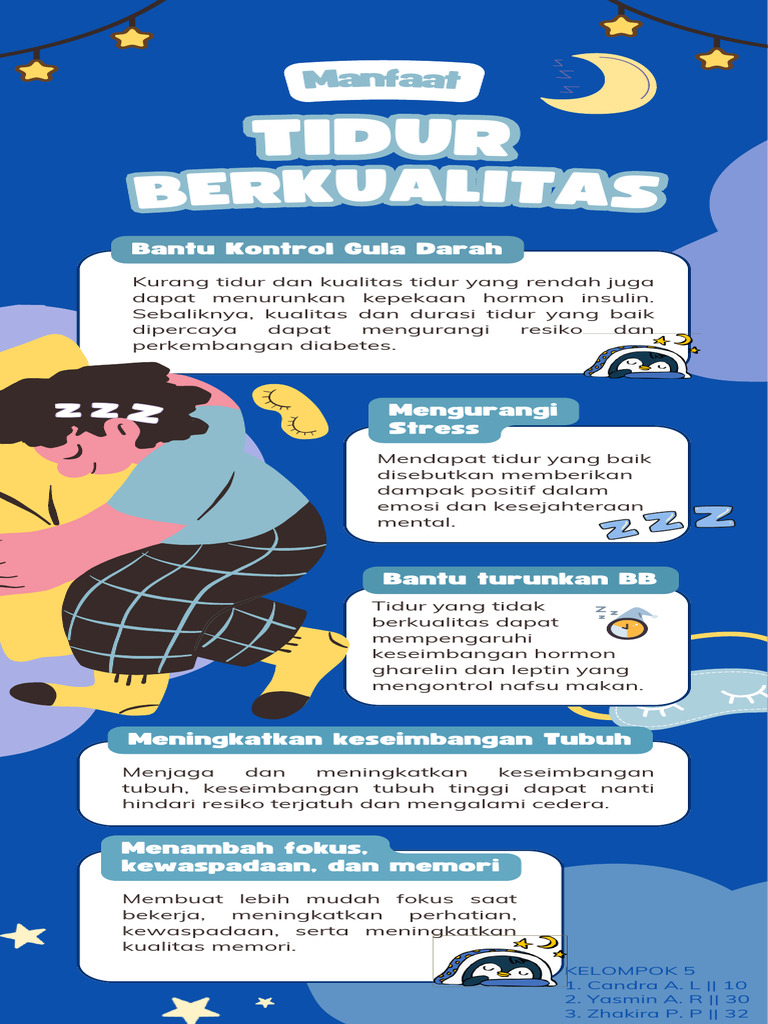 Manfaat Tidur Berkualitas 20250106 120134 0000 | PDF