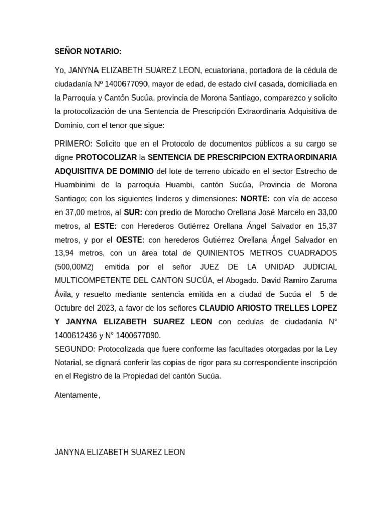 Protocolo Claudio Trelles | PDF