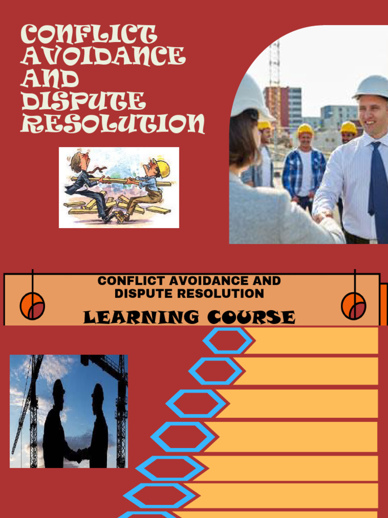 Conflict Avoidance in Dispute Resolution | PDF | Consultant