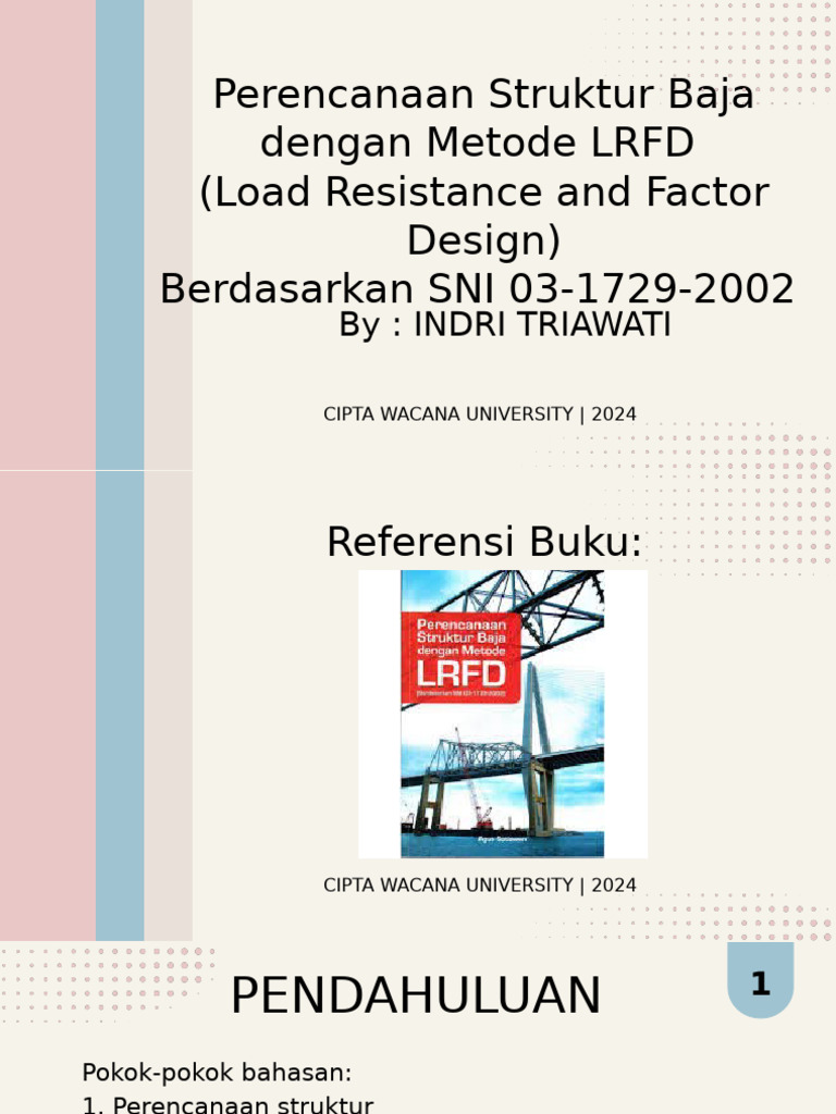 Perancangan Metode LRFD | PDF