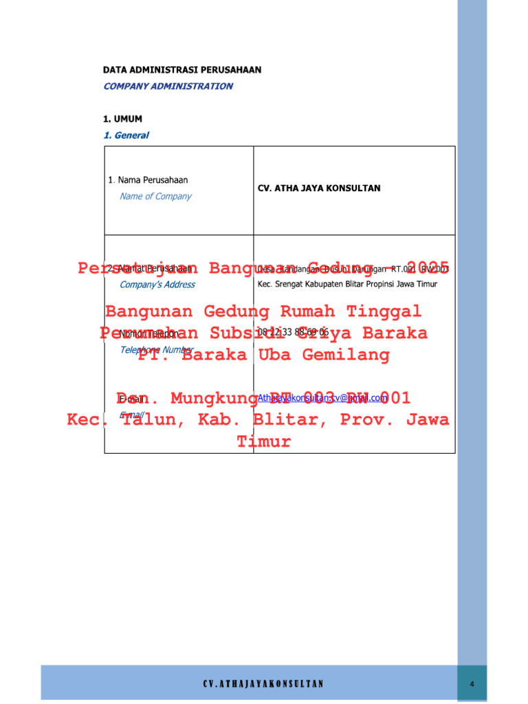 Company Profile Atha | PDF