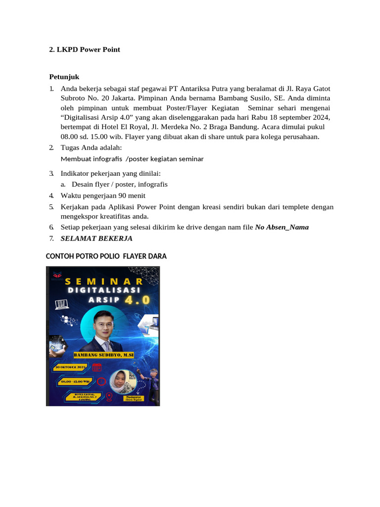 2. Lkpd Infografis,Flayer (1) | PDF