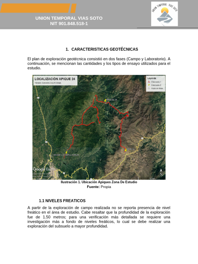 Análisis Geotécnico Apique 24 Surata-California | PDF | Ciencias de la ...