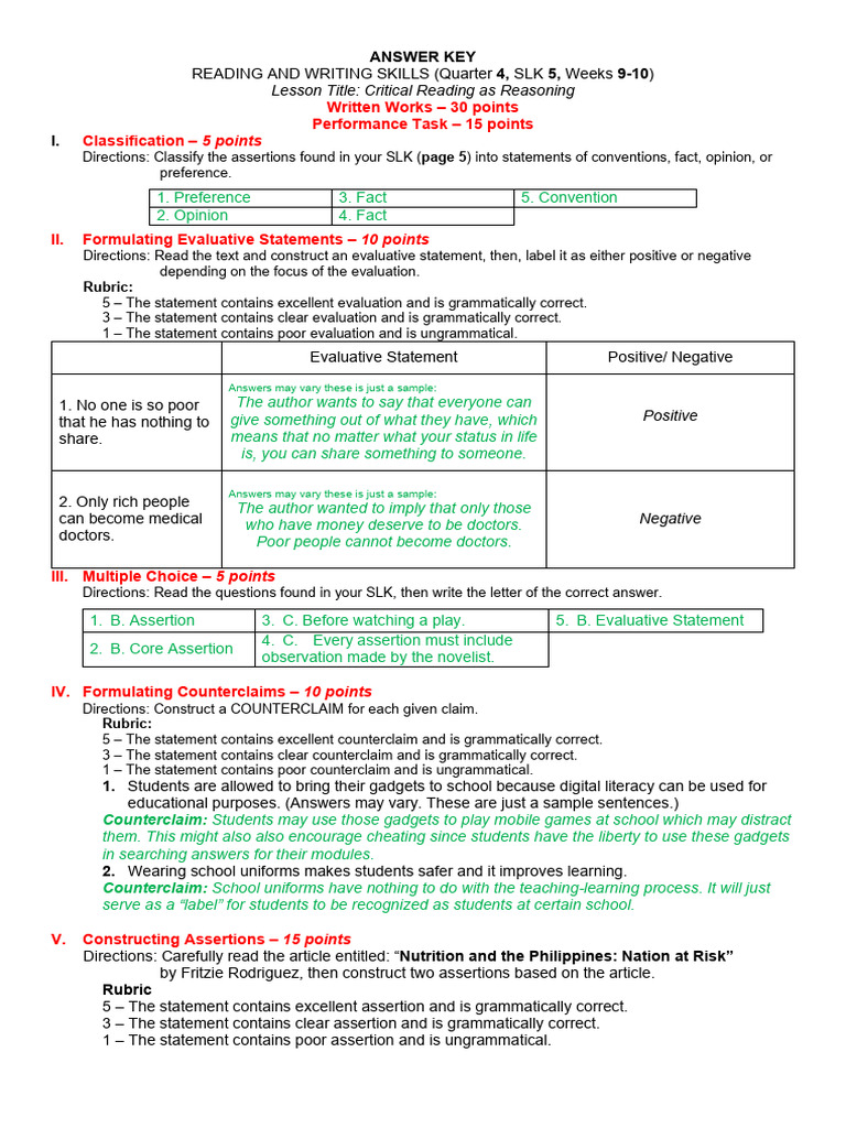 RW AK 5 | PDF | Cognitive Science | Cognition