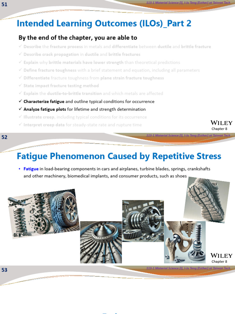 MatSciEng Callister 10e Ch08 Part23 | PDF | Creep (Deformation) | Fracture