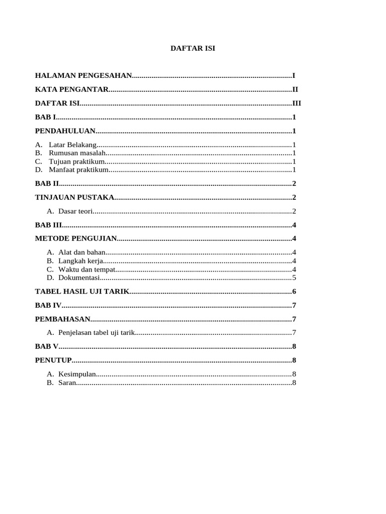 Anas Uji Tarik | PDF