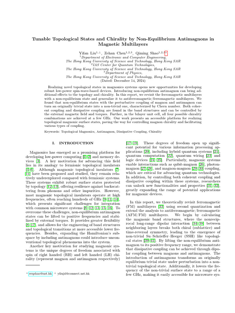 Topological Magnonics - Compressed | PDF | Crystal Structure ...
