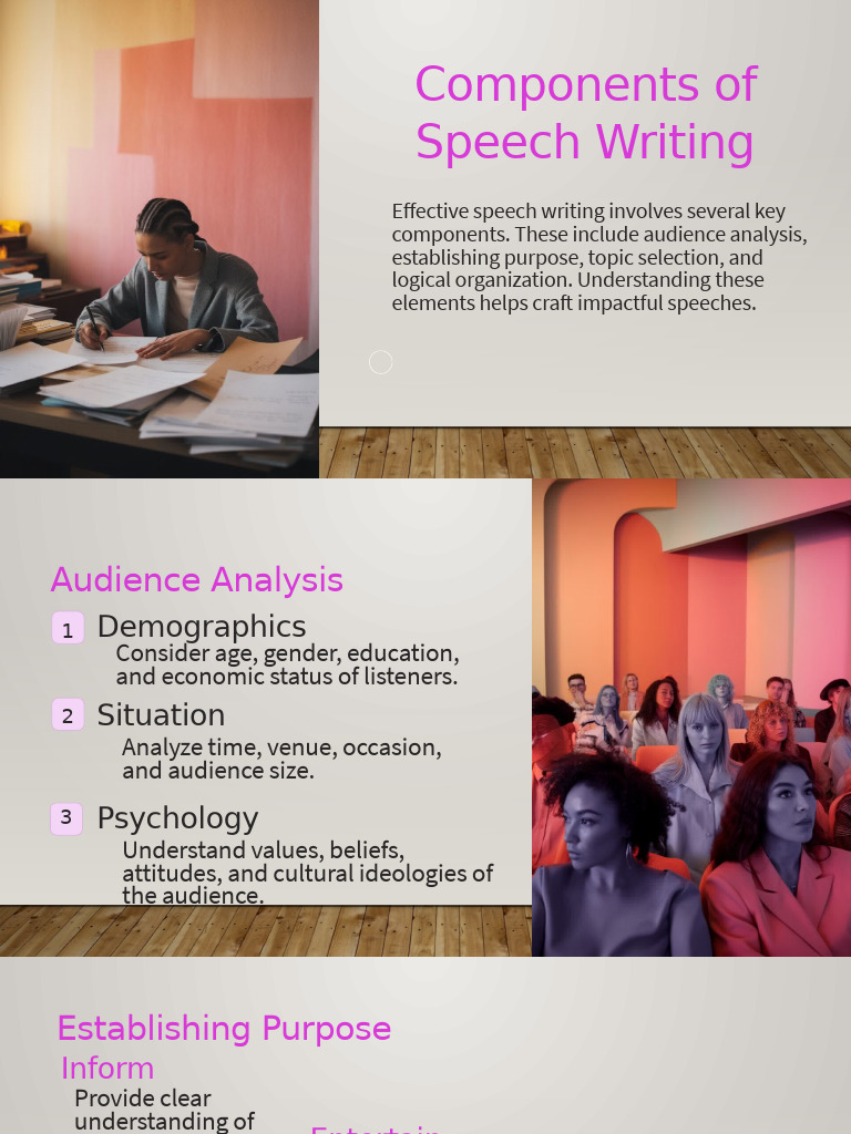 Key Elements of Speech Writing | PDF | Word | Speech