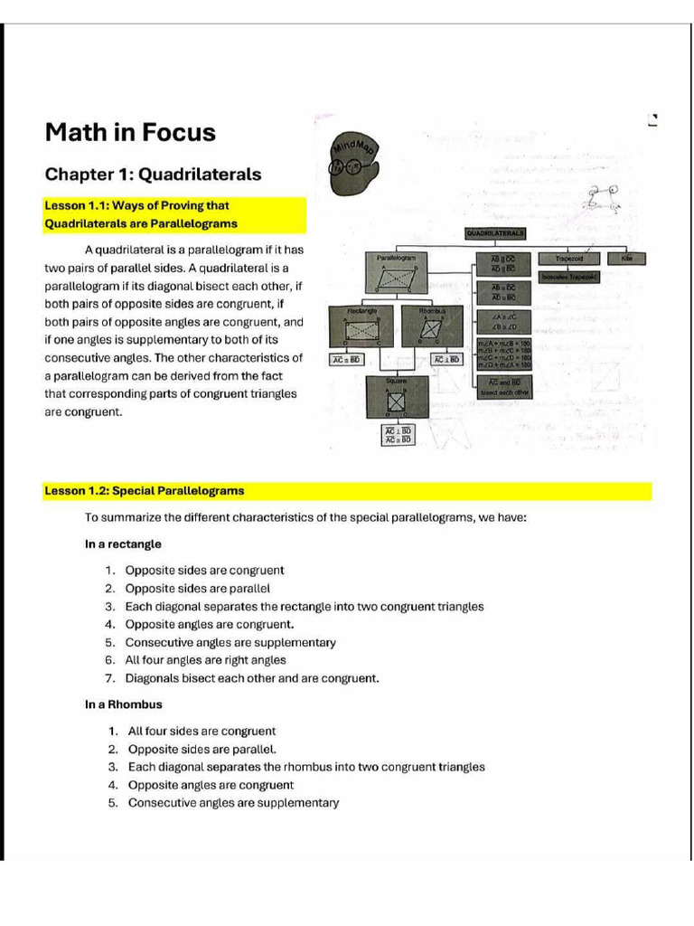 Mathematics Review | PDF