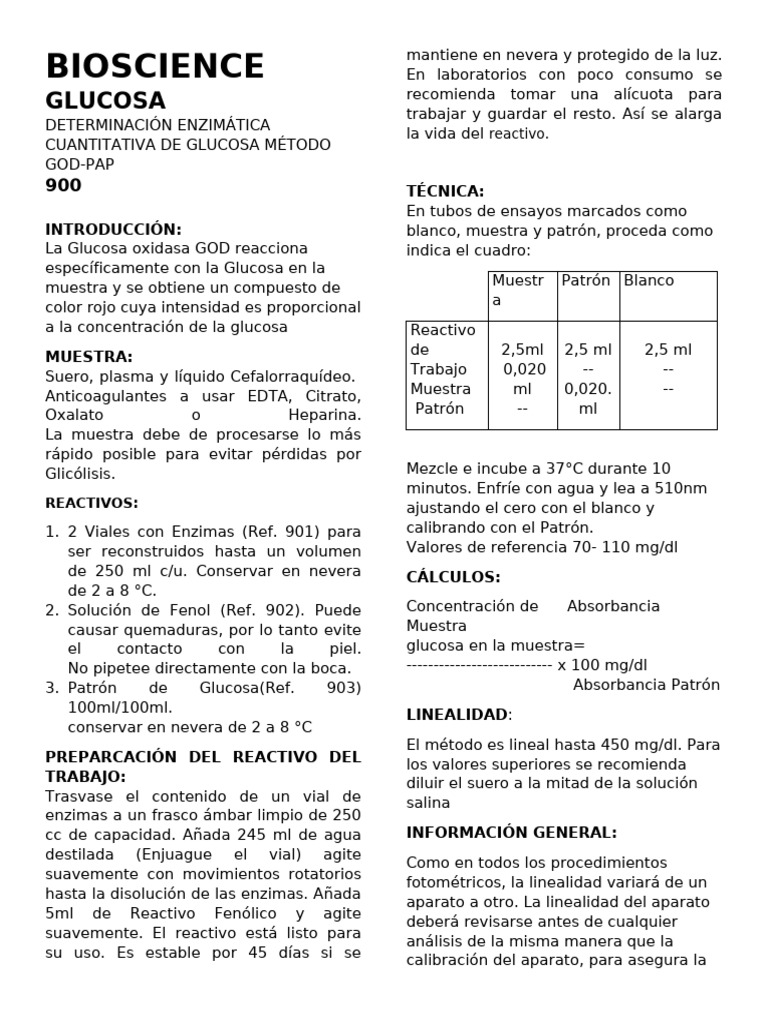 BIOSCIENCE | PDF | Concentración