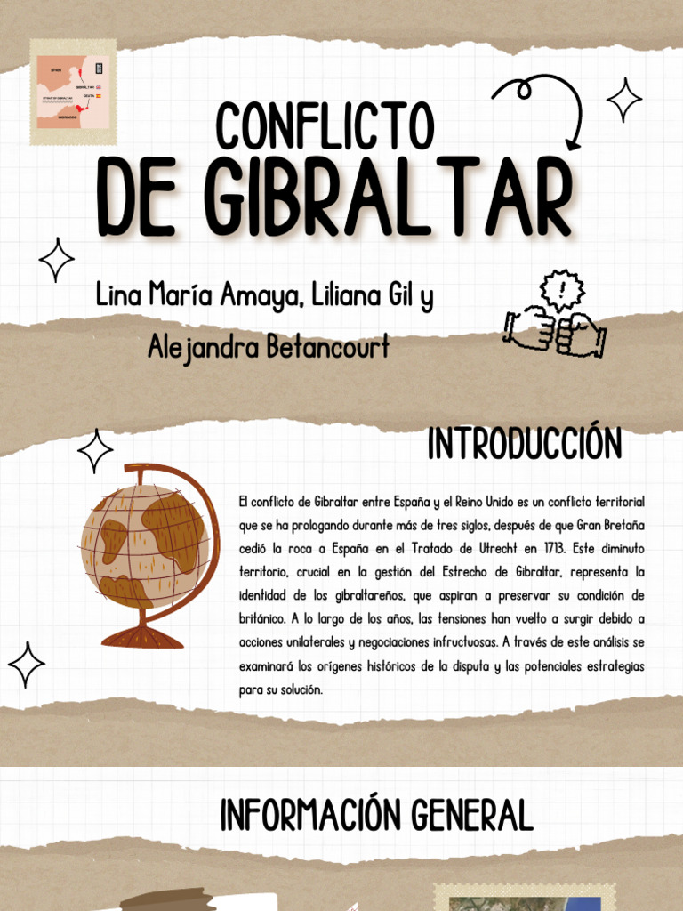 Entrga Final - Conflicto Gibraltar | PDF | Gibraltar | España