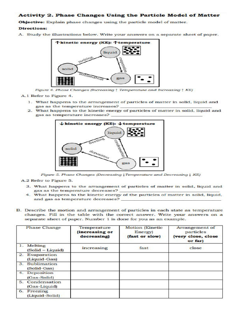 Science 8 q3 Physical Change | PDF