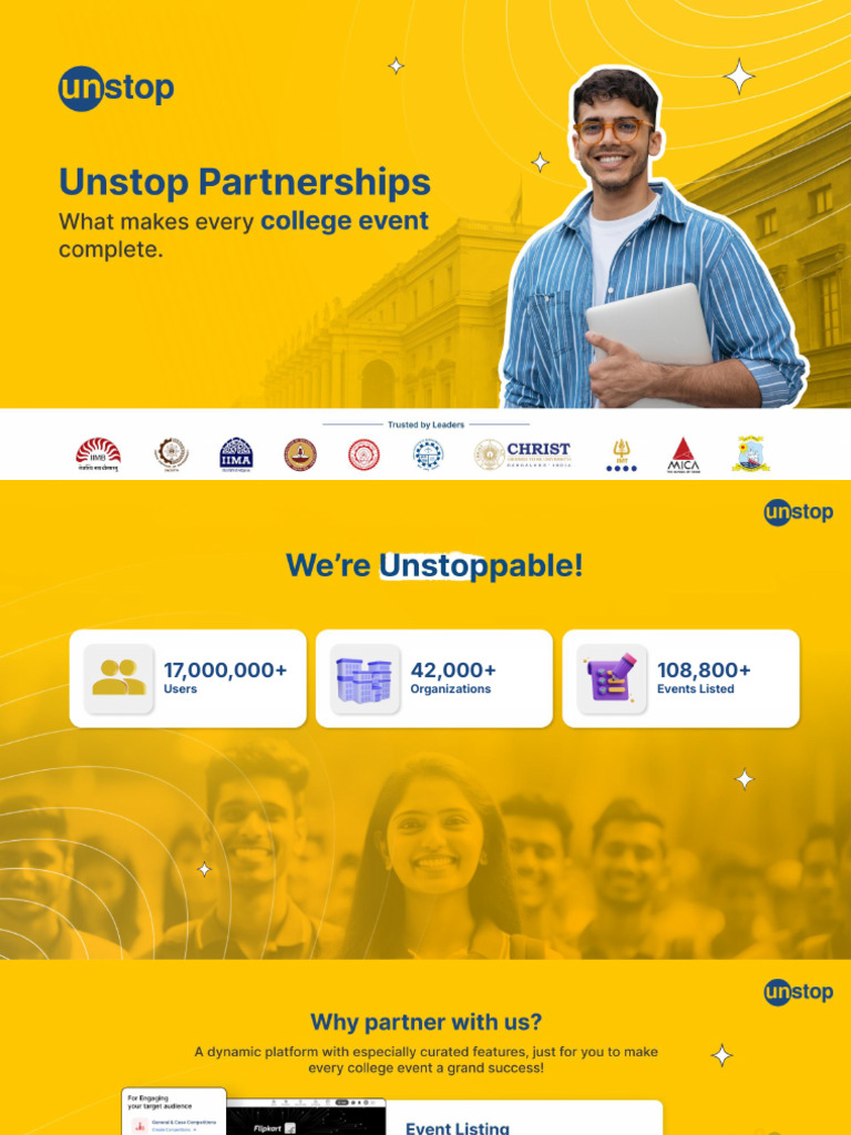 College Partnership Deck - Design | PDF