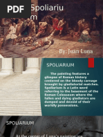 Juan Luna's Spoliarium: Art Analysis | PDF