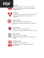 Kenya's Road Signs: Types and Meanings | PDF