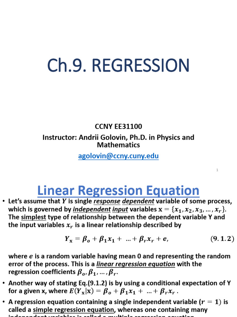 Linear and Polynomial Regression Guide | PDF | Linear Regression | Regression Analysis