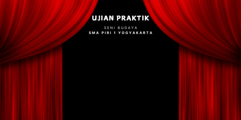 Elegant Red Black Curtain Coming Soon Banner | PDF