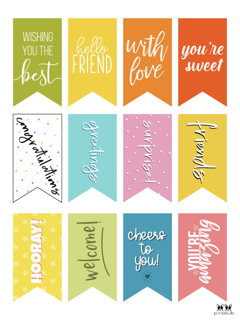 Printable Gift Tags Page 12 | PDF