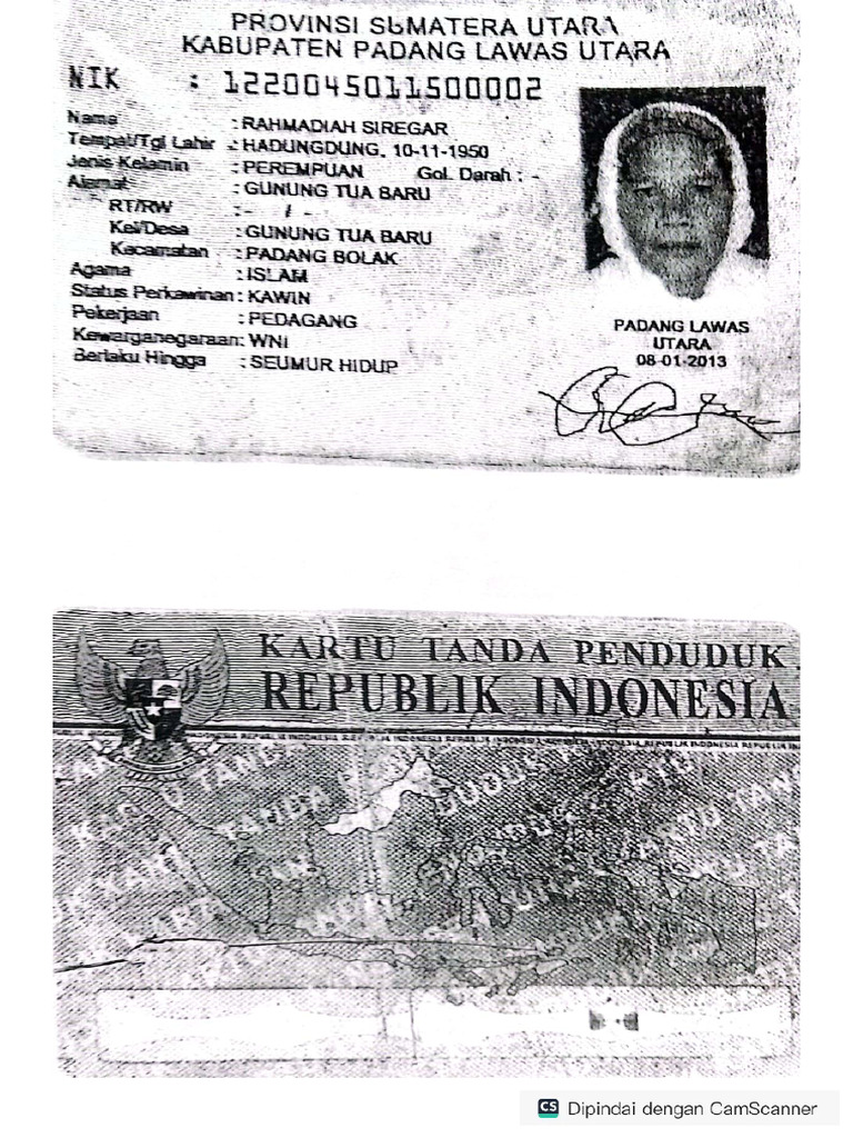 KTP KK Bantuan - 2 | PDF