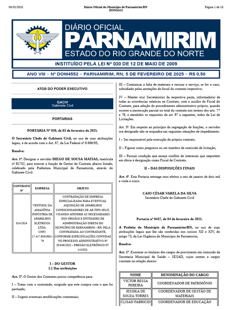 Dom 4552 | PDF | Desperdício