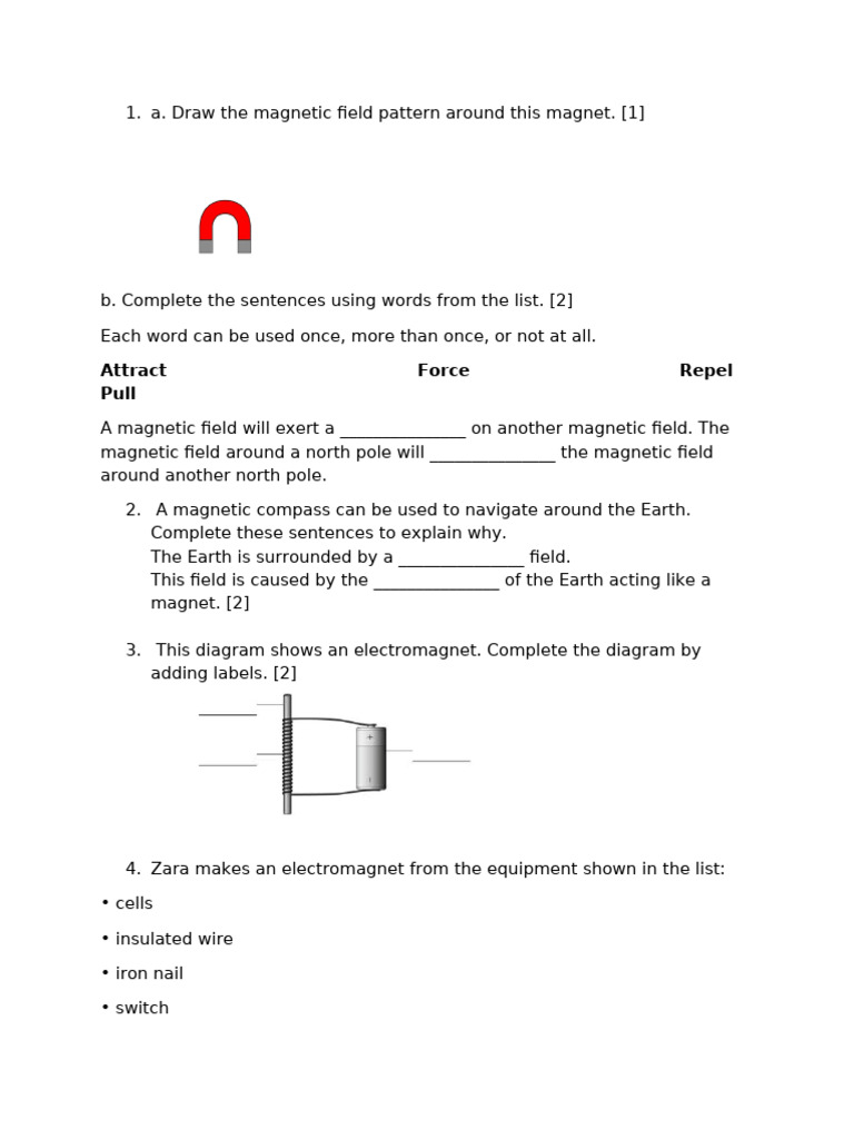 Understanding Magnetism and Electromagnets | PDF | Magnetism | Magnetic ...