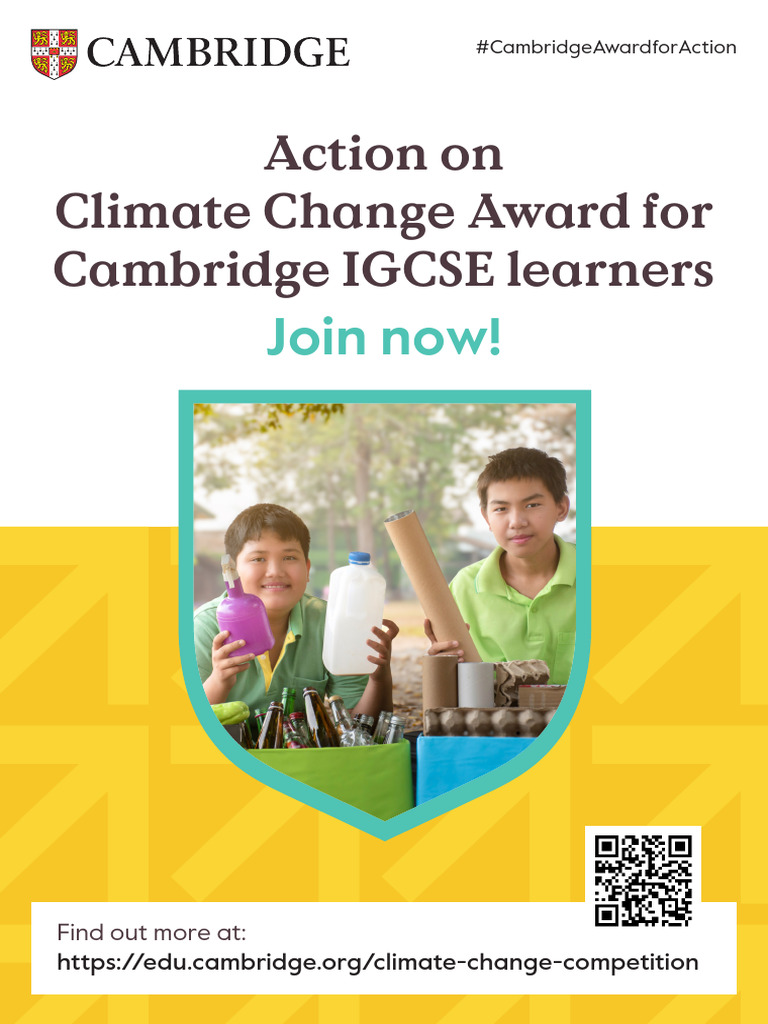 IGCSE Climate Award Poster | PDF