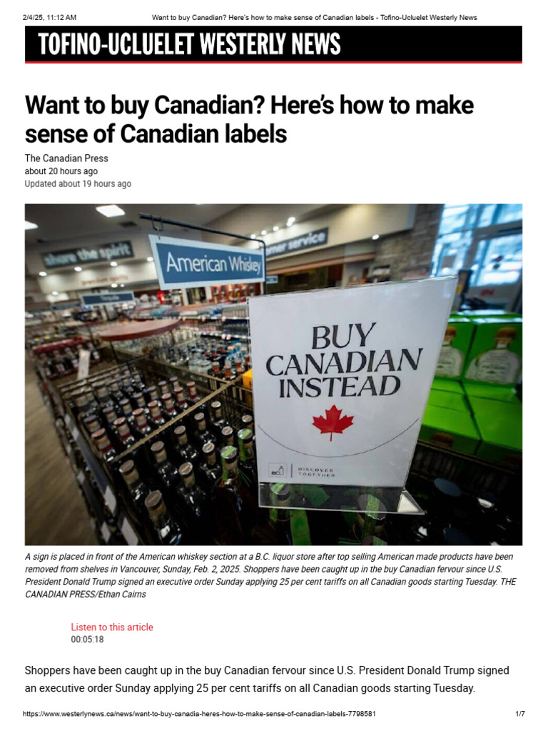 Understanding Canadian Product Labels | PDF | Dairy | Animal Slaughter