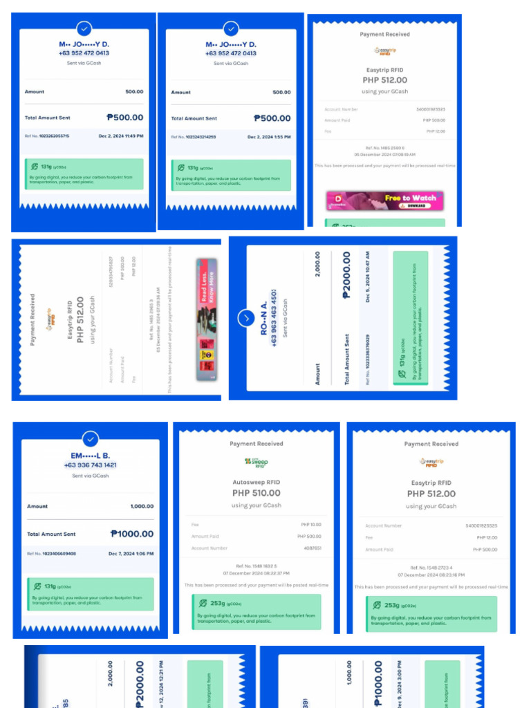 DEC EXPENSES GCASH | PDF