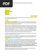 TSCA PFAS Declaration Template | PDF | Chemical Substances ...