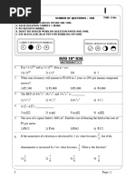 Class 10 Maths Question Bank PDF | PDF