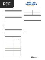 BASF MasterTop 1205 Data Sheet | PDF | Coating | Wear