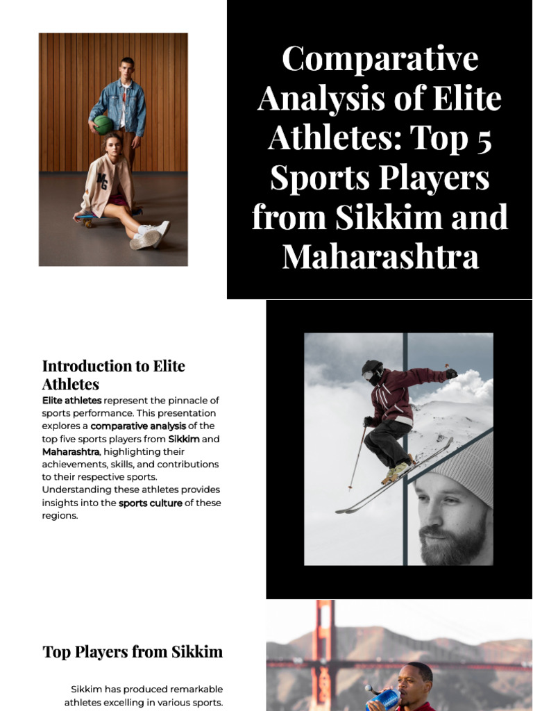 Slidesgo Comparative Analysis of Elite Athletes Top 5 Sports Players ...