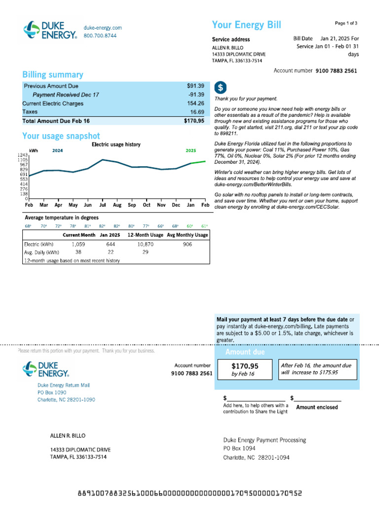 energy bill | PDF