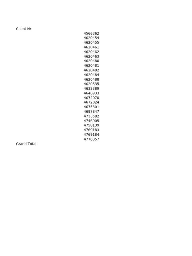 Genting Group Client List Overview | PDF