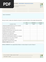 Food Taste Panel Evaluation Form 2 | PDF | Career & Growth