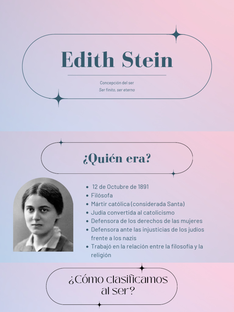 Edith Stein | PDF