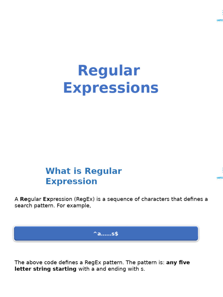 Regular Expression L | PDF | Regular Expression | Software Development